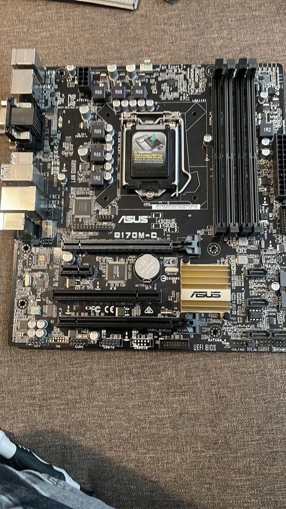 Płyta główna Asus Q170M-C Micro ATX - 13614797477 - oficjalne archiwum Allegro