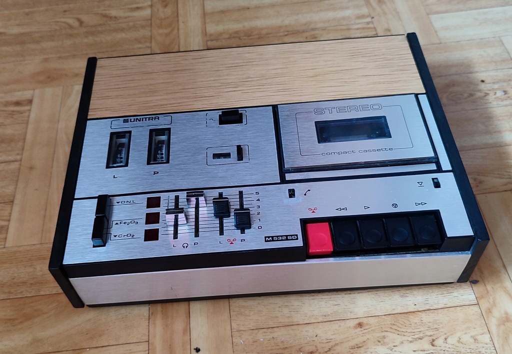 MAGNETOFON UNITRA STEREO M532SD - 12749766845 - oficjalne archiwum Allegro