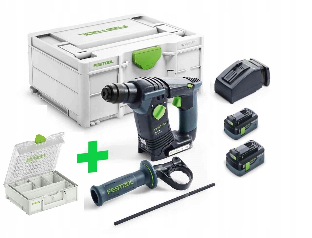 Festool Młotowiertarka BHC 18 HPC 4,0 577430 - 13102890846 - oficjalne archiwum Allegro
