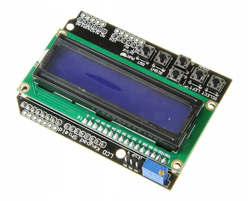 Moduł ARDUINO 1602 LCD Keypad shield wyświetlacz - 12601738486 ... Moduł ARDUINO 1602 LCD Keypad shield wyświetlacz - 12601738486 ...