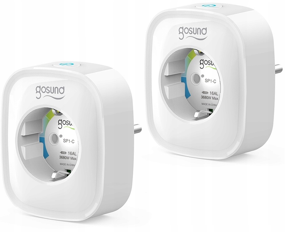GOSUND SP1-C Smart Plug gniazdko WiFi 2 szt - 12565857938 - oficjalne ...