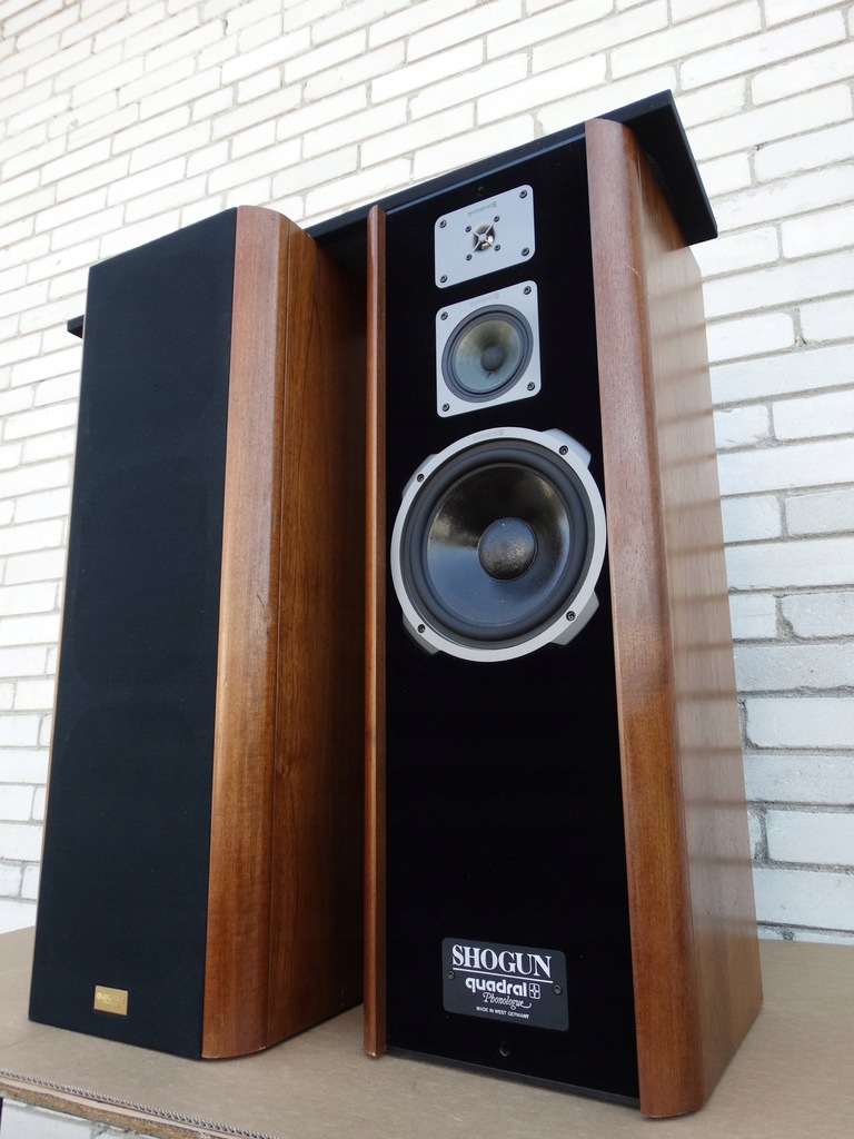 QUADRAL SHOGUN MK IV PORZĄDNE MARKOWE KOLUMNY !!! - 8448355672 - oficjalne archiwum Allegro
