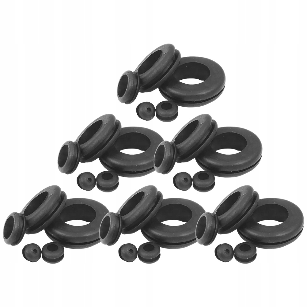 WIRE RUBBER GROMMET WASHERS RUBBER PLUGS FOR HOLES - 15421461827 ...