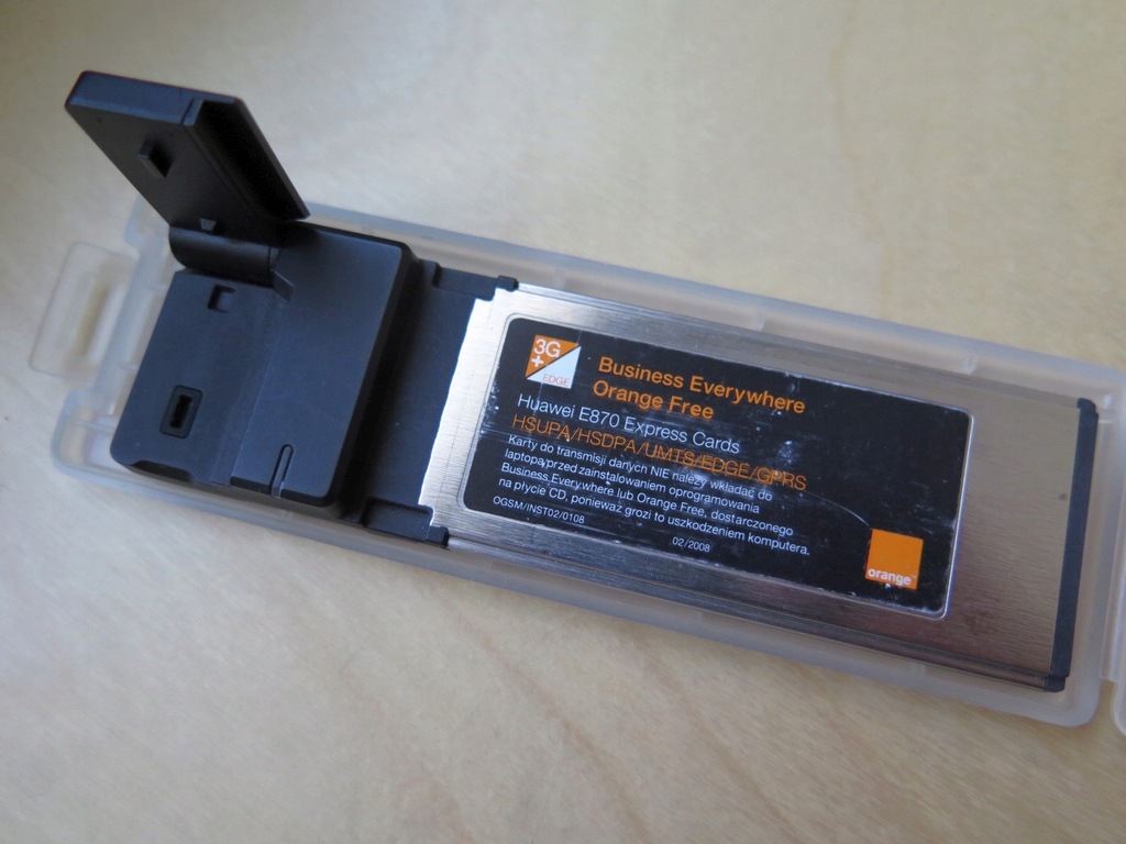 MODEM HUAWEI E870 EXPRESS CARD BUSINESS EVERYWHERE - 7804164535 ...