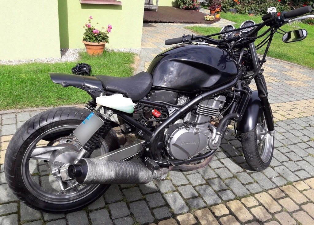 Kawasaki ER500 Bober Cafe Reicer - 8083886891 - oficjalne archiwum Allegro