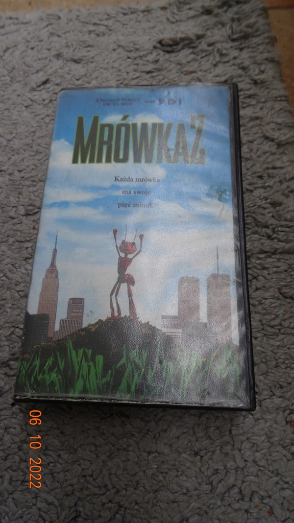 mrowka z vhs kaseta - 12706774453 - oficjalne archiwum Allegro