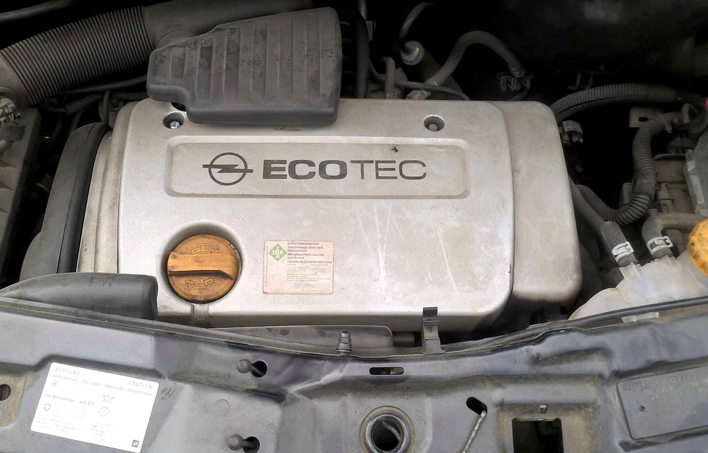 Silnik Z16XE Opel ASTRA ZAFIRA MERIVA VECTRA 1.6 - 12330176875 ...