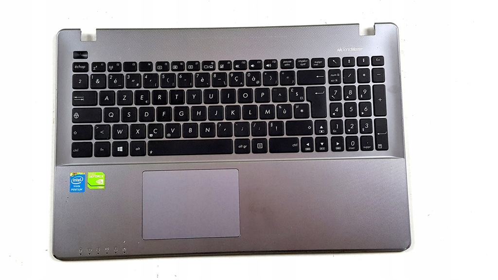 OBUDOWA GÓRNA PALMREST KLAWIATURA ASUS R510C - 12589956396 - oficjalne ...