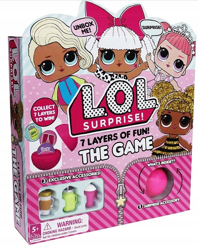 LOL SURPRISE GRA PLANSZOWA FIGURKI SPIN MASTER - 7688776080 - oficjalne ...