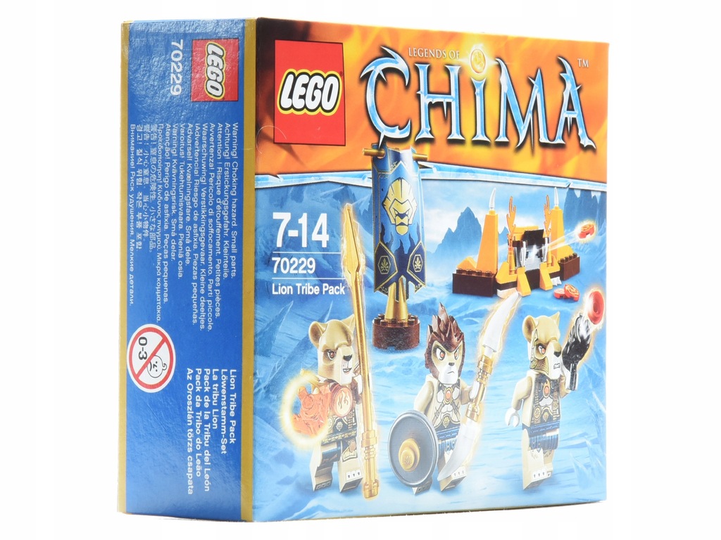 Купить Минифигурки LEGO Chima 70229 Lions 3 MISB 2015: отзывы, фото и ...