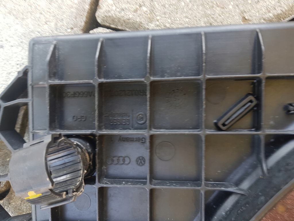 Wentylator obudowa chłodnicy 6R0121207A Polo 6R - 12784819866 ...