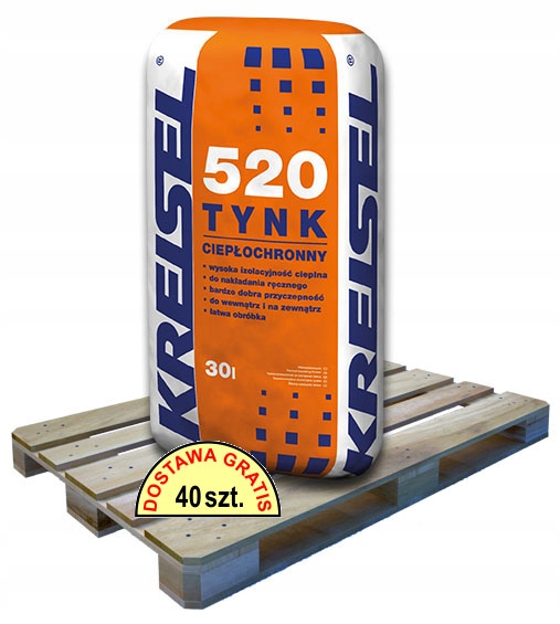 TYNK termoizolacyjny cem-wap.520, 40 szt.-KREISEL - 7897230629 ...