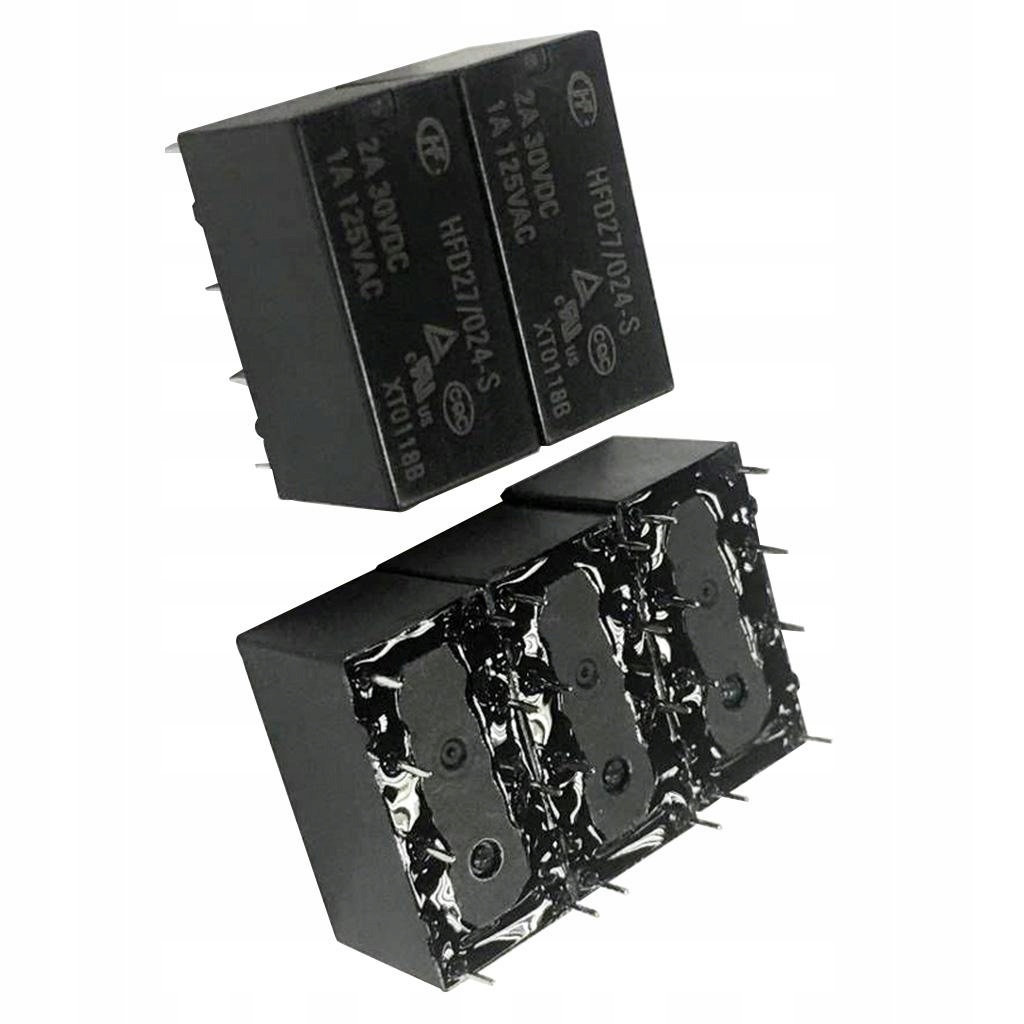 Signal Relays Coil SPDT 8 Pins General Purpose Power Relays 5 Pcs 24V ...