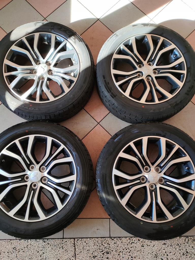 FELGI ALUMINIOWE MITSUBISHI OUTLANDER R18 5x114,3 - 12720780580 - oficjalne archiwum Allegro