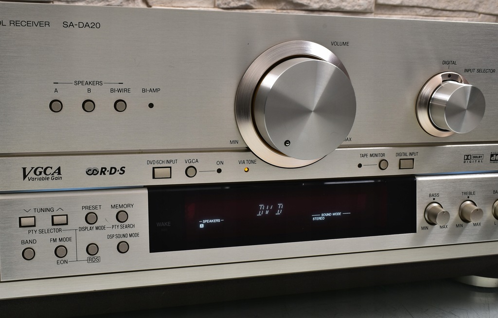 TECHNICS SA-DA20 KULTOWY AMPLITUNER 5,1 - 12885023152 - oficjalne archiwum Allegro