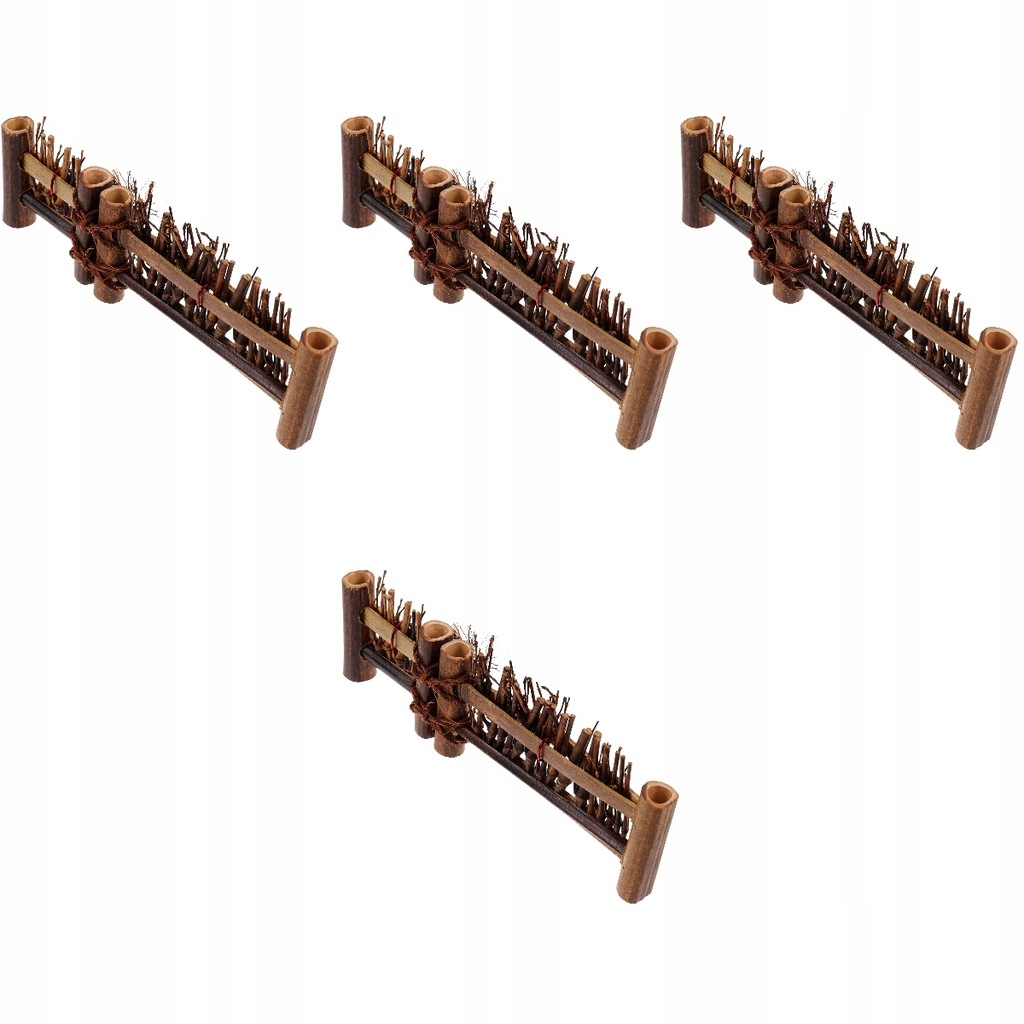 Mini Bamboo Fence Small Fence Screen Props 4 Pack - 13320844233 ...