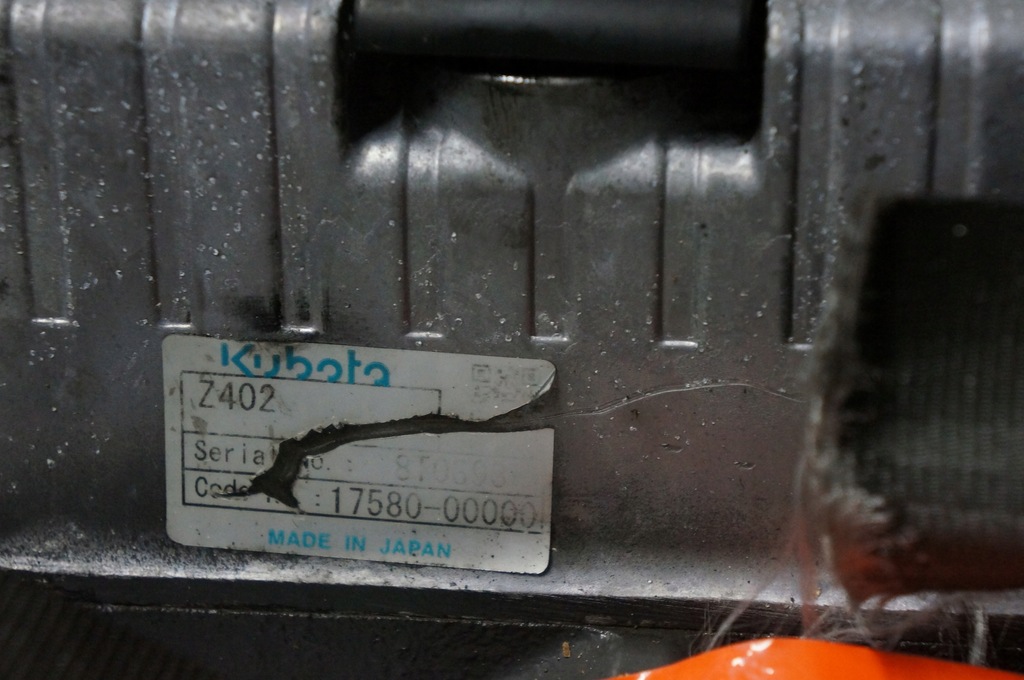 SILNIK ENGINE KUBOTA AIXAM 400 DIESEL Z402 - 12926447320 - oficjalne ...