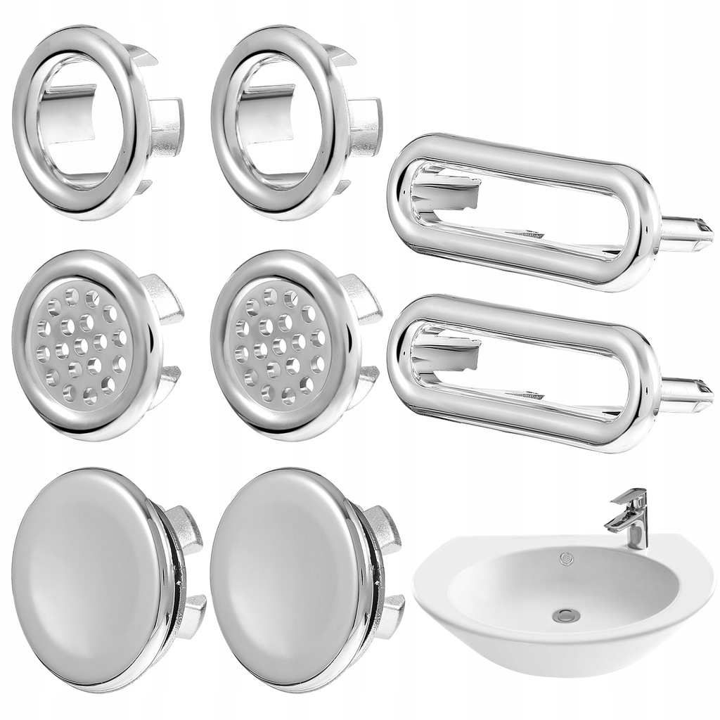 BASIN OVERFLOW CAP BASIN OVERFLOW RING PLASTIC - 14411172430 ...