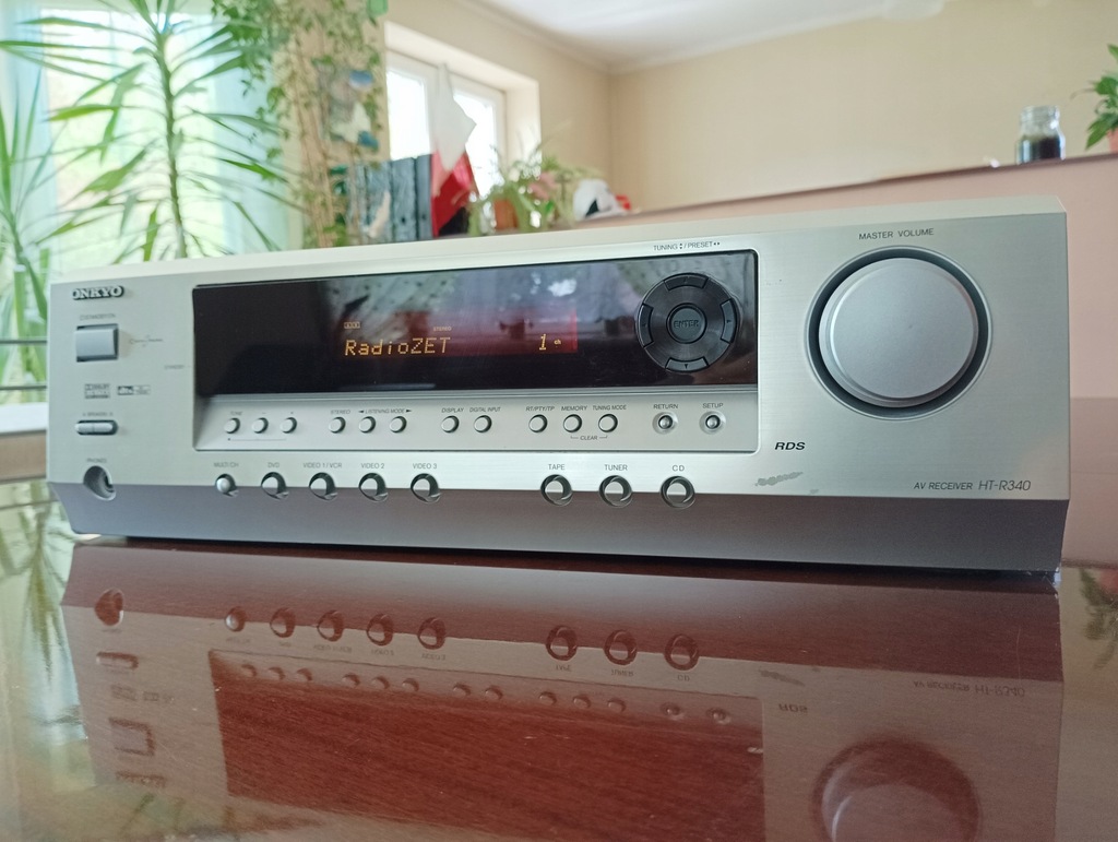 Amplituner ONKYO HT-R340 5.1 srebrny - 13817974500 - oficjalne archiwum Allegro
