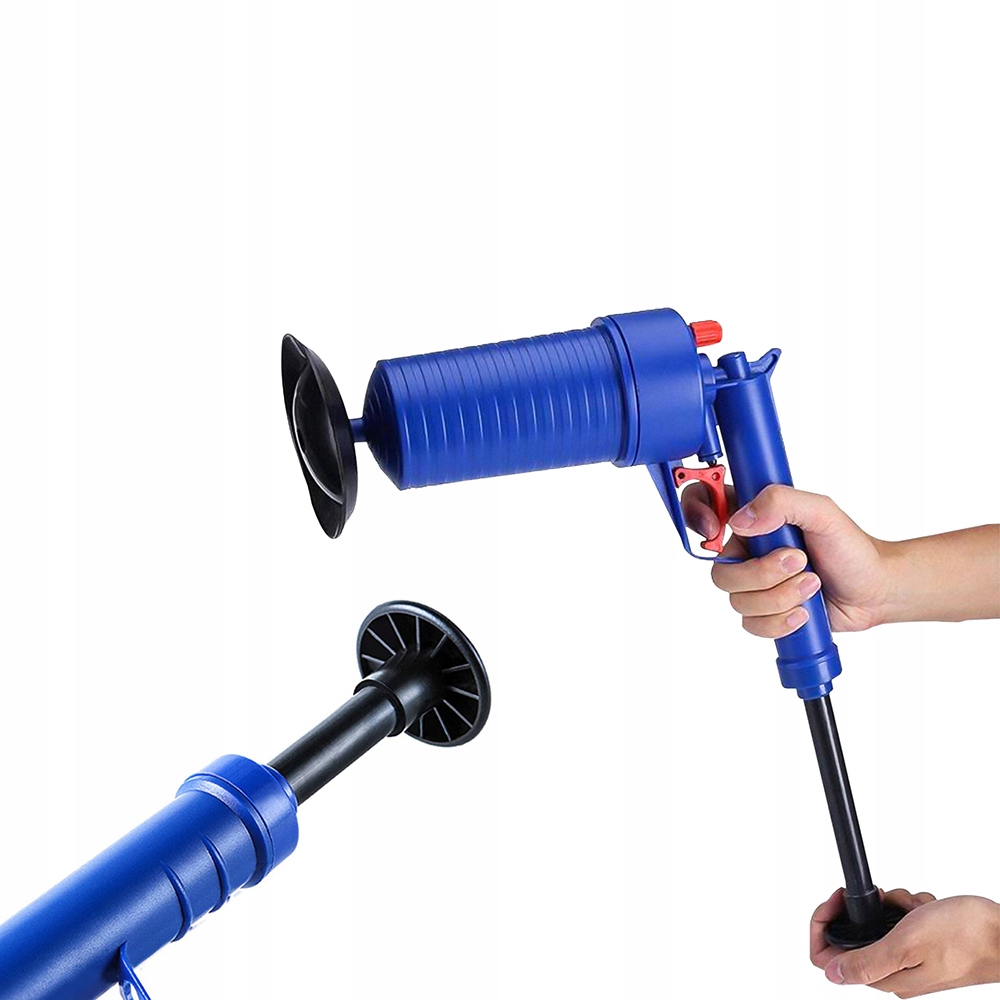 PISTOLET DO UDRAŻNIANIA RUR PRZEPYCHACZ WC KRET - 13737106926 ...
