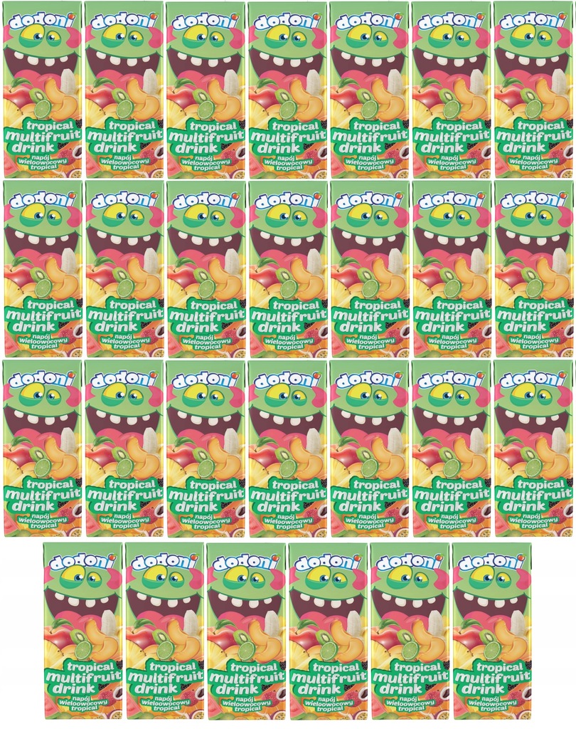 Dodoni napój o smaku wieloowocowym 200ml 36% soku - 14046040120 ...