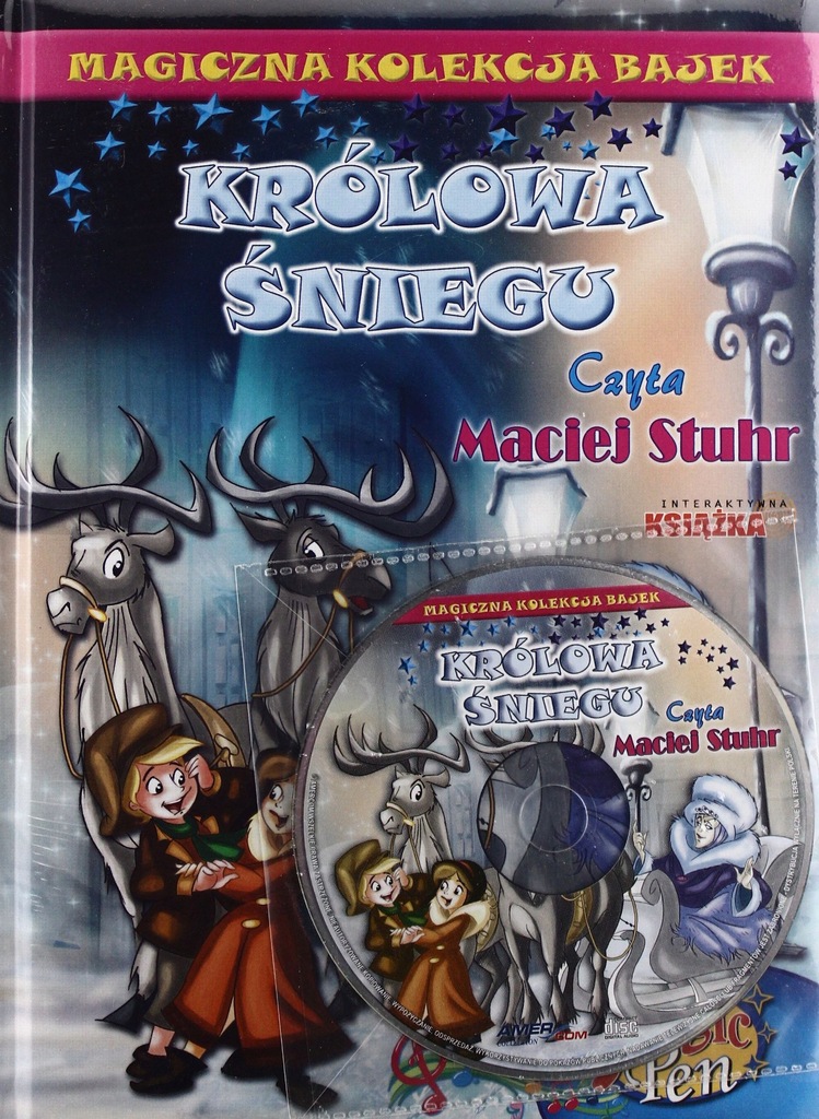 MAGICZNA KOLEKCJA BAJEK 09: KRÓLOWA ŚNIEGU (KSIĄŻK - 5850875905 - oficjalne archiwum Allegro