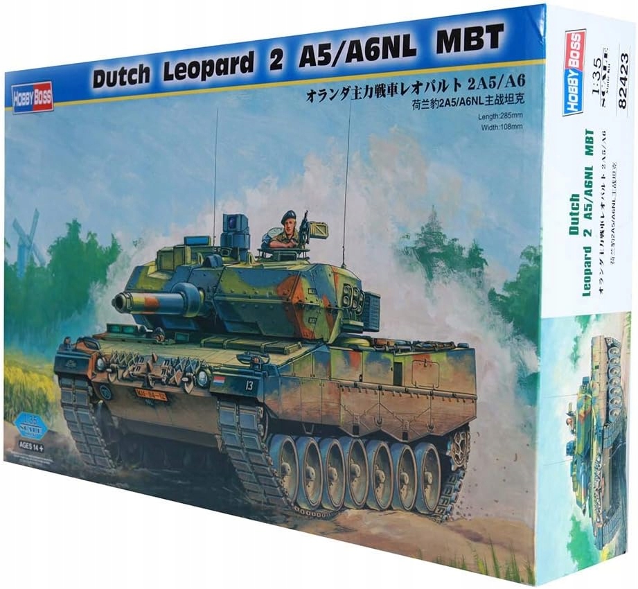 HOBBY BOSS 82423 1:35 Dutch Leopard 2 A5/A6NL MBT - 14720298338 ...