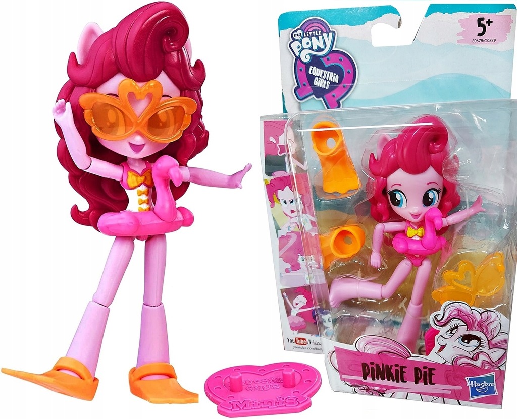 My Little Pony MINI Equestria LALKA PINKIE PIE - 10879078849 - oficjalne archiwum Allegro