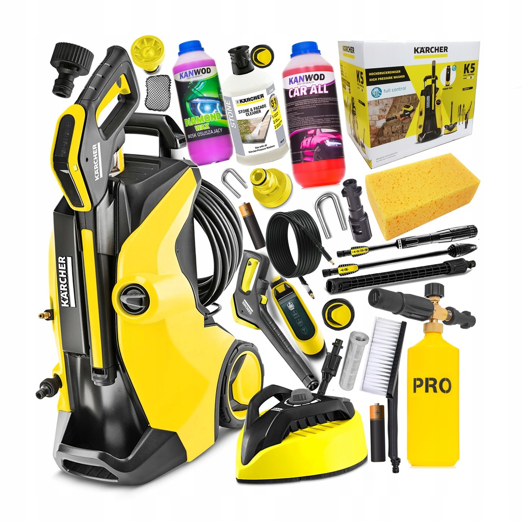 MYJKA CIŚNIENIOWA KARCHER K5 FC PIANA MEGA ZESTAW - 7890361915 - oficjalne archiwum Allegro