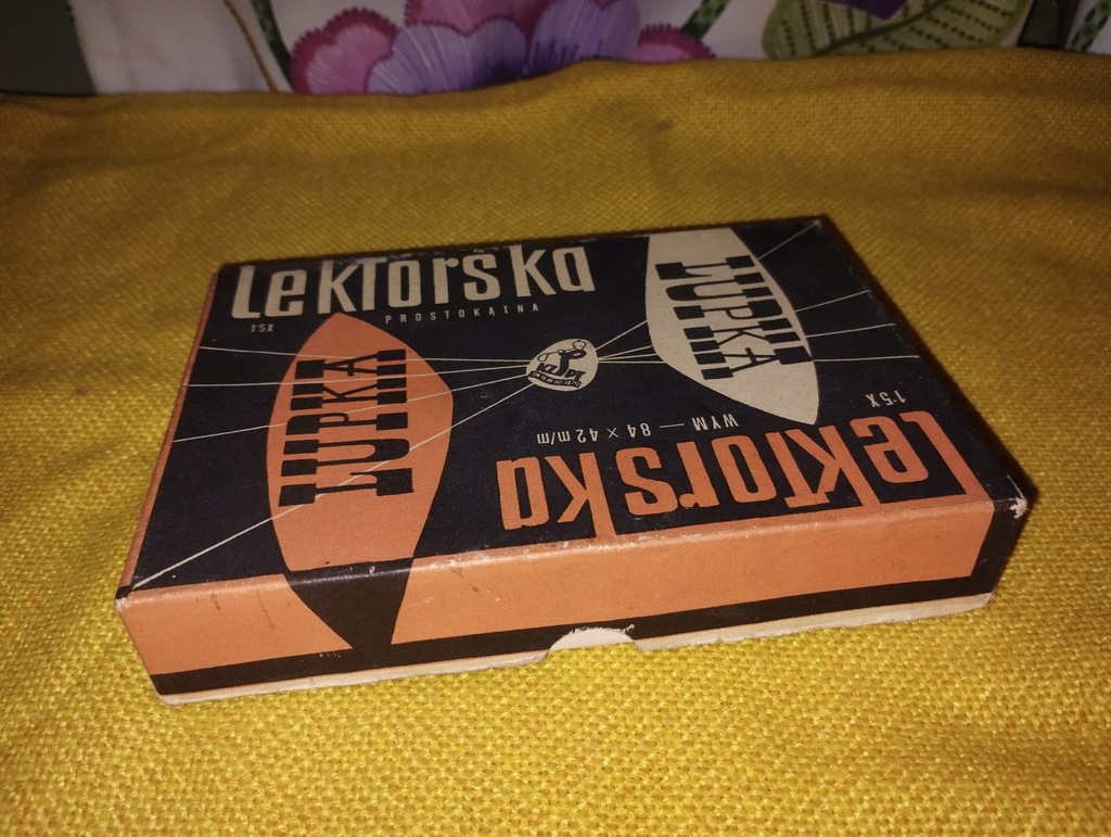 Lupka lektorska Zakłady szklarskie Kraków lata 60 - 13981149693 ...
