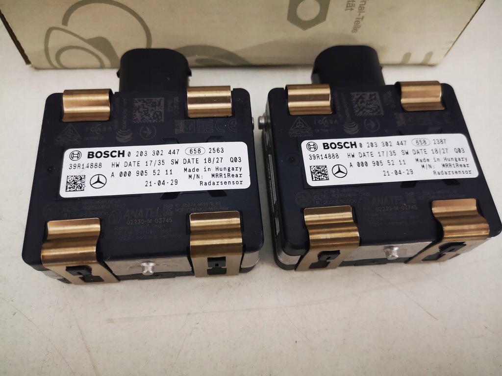 BOSCH RADAR ACC SENSOR DISTRONIC MERCEDES - 14002155907 - oficjalne ...