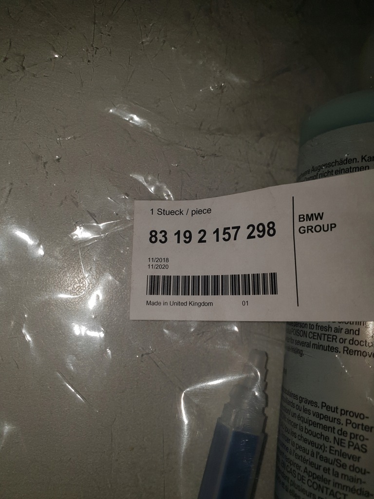 Klej do nadwozia K5 BMW 83192157298 - 7553787066 - oficjalne archiwum ...