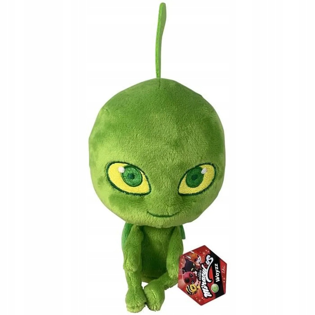 MIRACULOUS Biedronka Maskotka Kwami - Wayzz 15cm - 12784198251 ...
