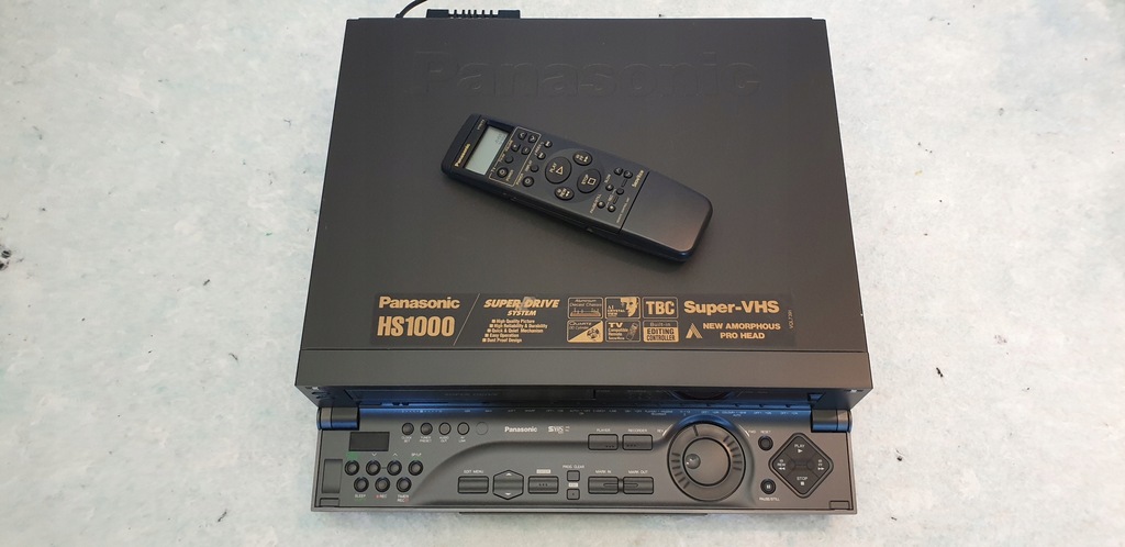 Magnetowid VHS Panasonic HS1000, Pilot - 12756861836 - oficjalne ...