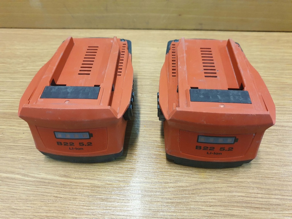 Akumulator bateria Hilti B22 22V 5.2Ah 2019r - 11947268163 - oficjalne archiwum Allegro