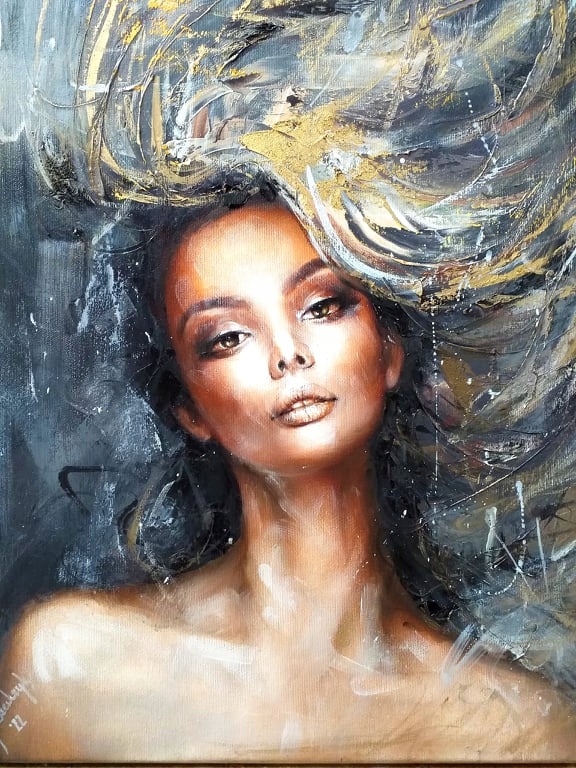 Obraz olejny__Joanna Szewczyk_inercja_ BCM - 12912208369 - oficjalne ...