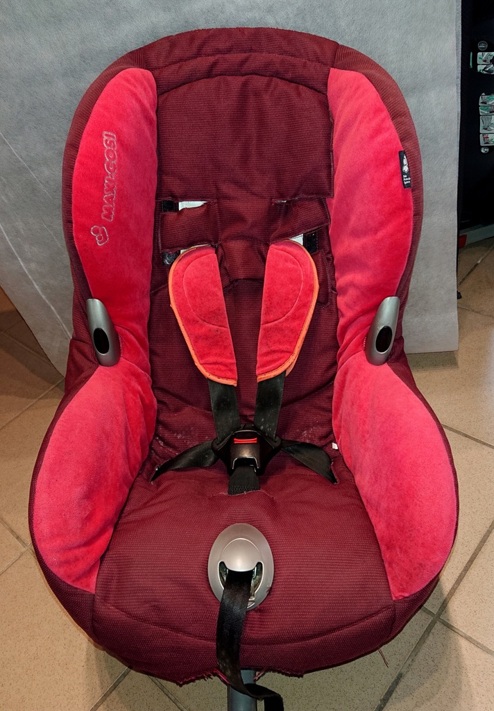 Fotelik sam. Maxi-Cosi Priorifix 9-18kg Isofix Red - 8551745620 ...
