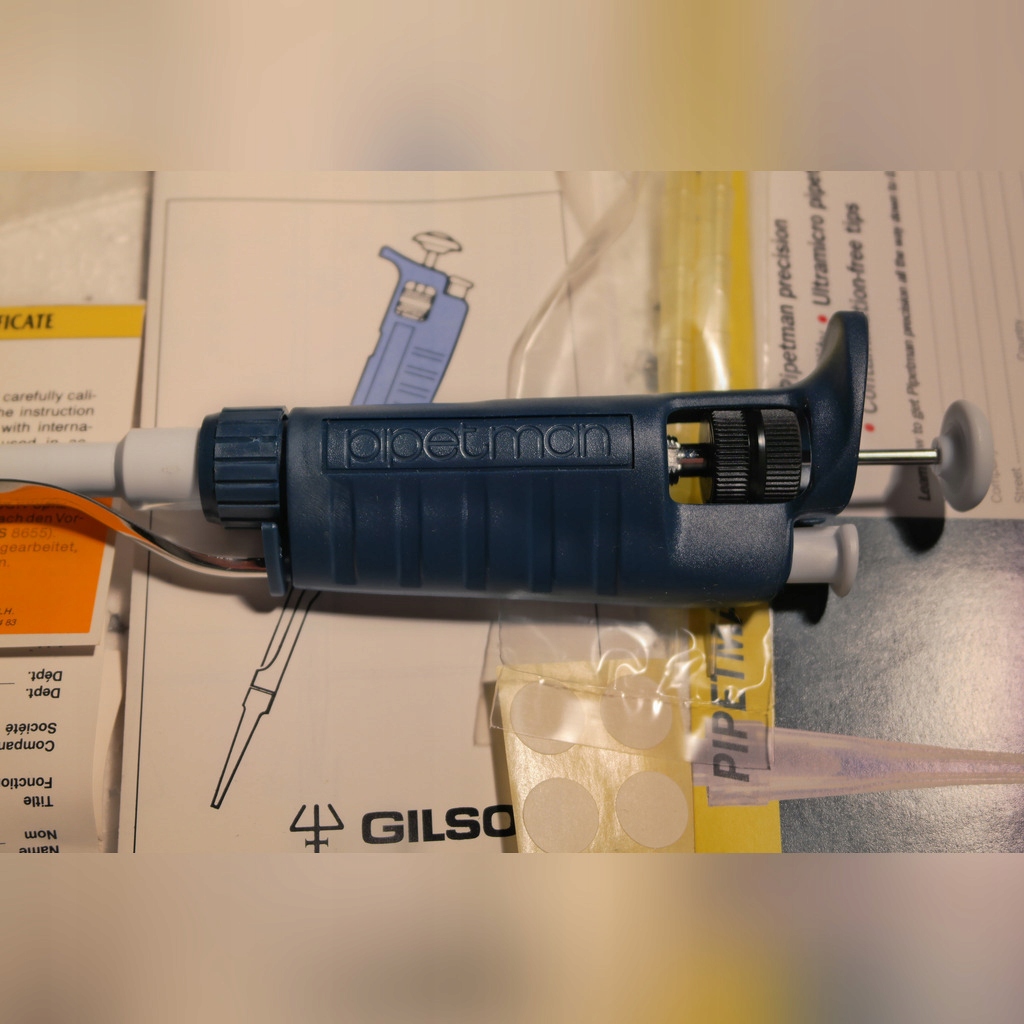 Pipeta automatyczna GILSON Pipetman P20 !OKAZJA! - 8797358091 ...