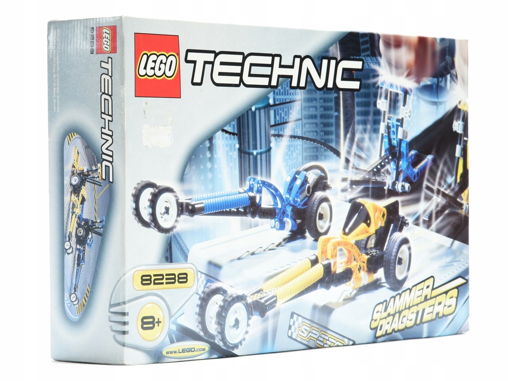 LEGO Technic 8238 Wyścig Dragsterów MISB 2000 - 12938881562 - oficjalne ...