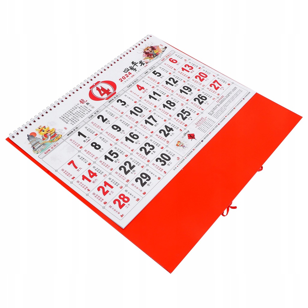 Feng Shui Calendar Prosperity 2024 Monthly Paper - 14909027746 ...
