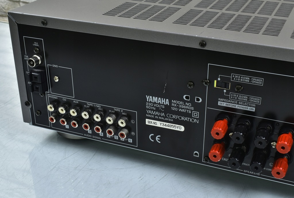 YAMAHA RX-396RDS Wysokiej klasy amplituner stereo - 12175854316 ...