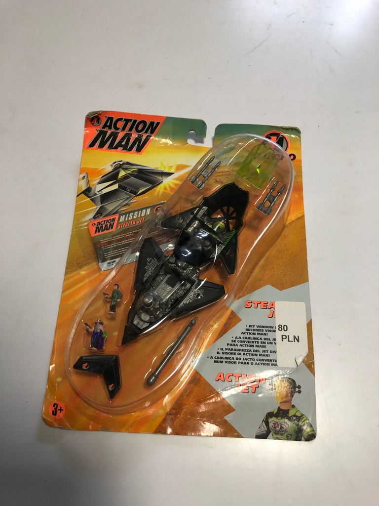 Zestaw Action man Stealth Jet - 11425803928 - oficjalne archiwum Allegro
