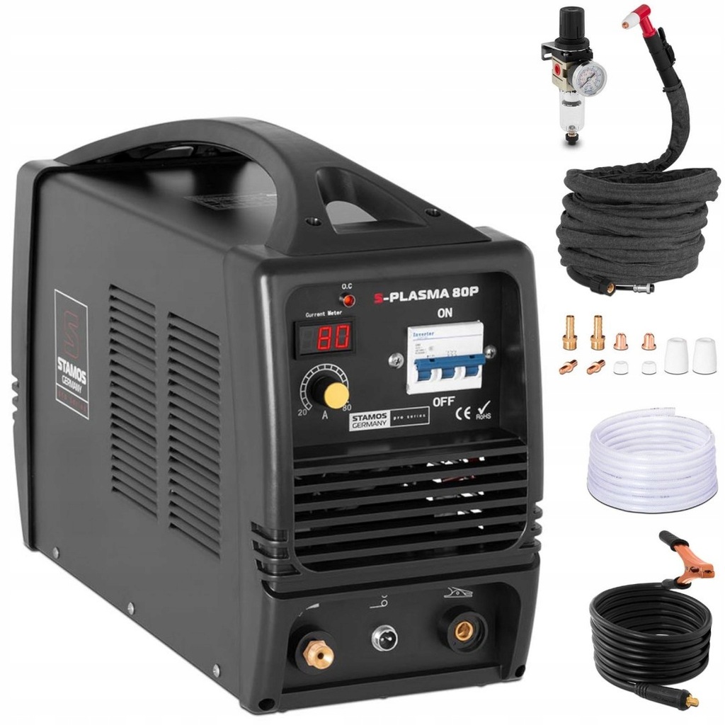 Przecinarka plazmowa S-PLASMA 80P PRO SERIES 80A - 12232287024 ...