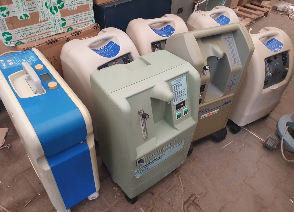 MIX 7x KONCENTRATORY TLENU INVACARE Perfecto 2 V - 13290993772 ...