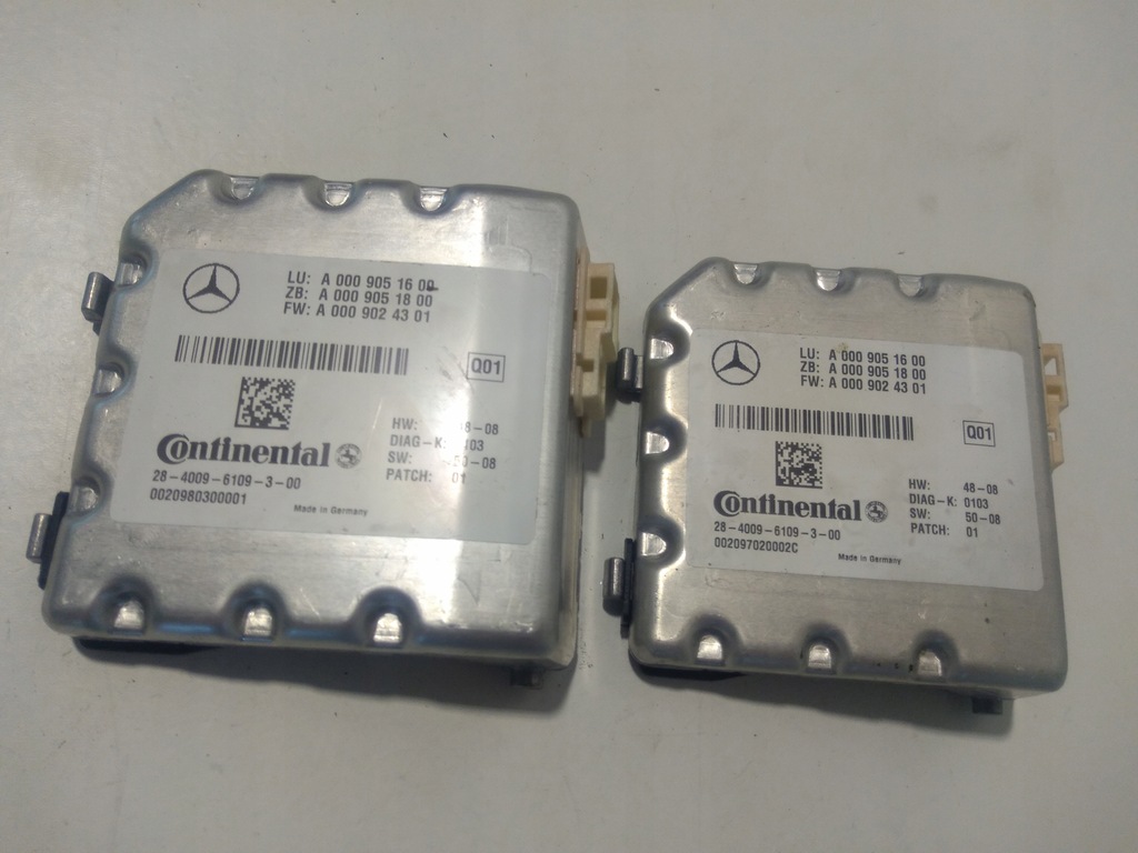 MERCEDES W207 MODUŁ STEROWNIK KAMERA A0009051600 - 10884364338 ...