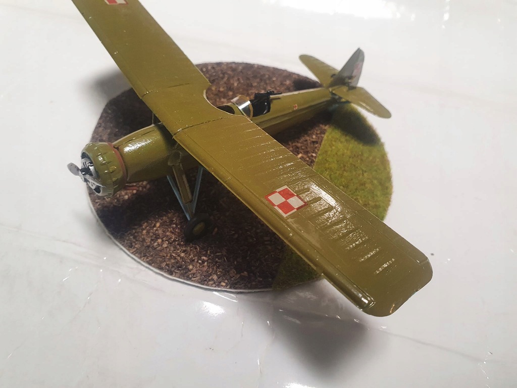 Samolot kolekcjonerskI RWD 14 Czapla - 1/72 - 14470934475 - oficjalne archiwum Allegro