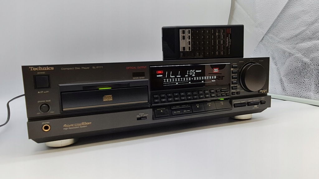 Technics SL-P777 Odtwarzacz CD Kompakt + Pilot - 11759252181 ...