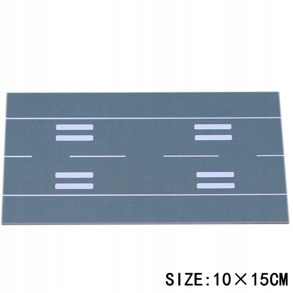 DIY Mini Simulation Passenger Aircraft Model Runway Platform Civil ...