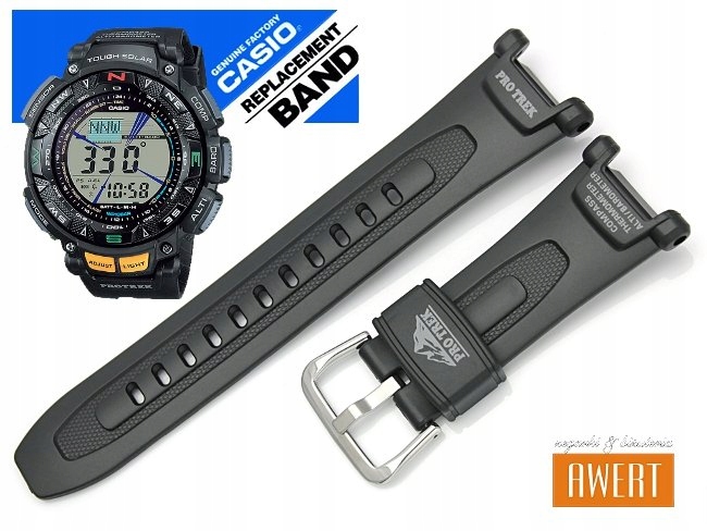 CASIO pasek do zegarka PRG-40 PRG-240 PROTREK _ - 12679751406 - oficjalne archiwum Allegro