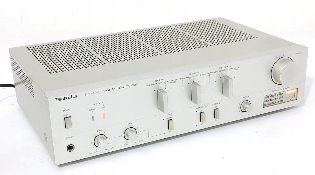 TECHNICS SU-V303 FIRMOWY WZMACNIACZ STEREO ! - 13350572770 - oficjalne archiwum Allegro